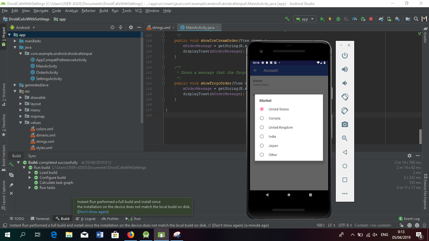 Tugas ke-9. Task 1: Explore HelloSharedPrefs | by danti puji yuherisna ...