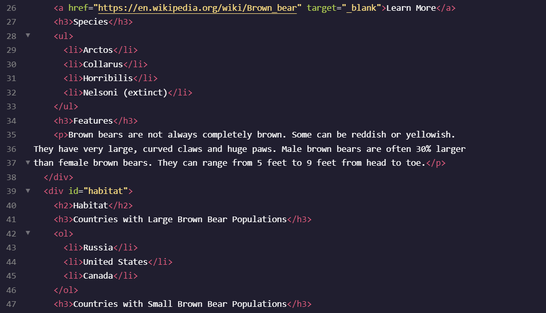 Learning HTML on Codecademy. I love Codecademy. I’ve used it in the ...