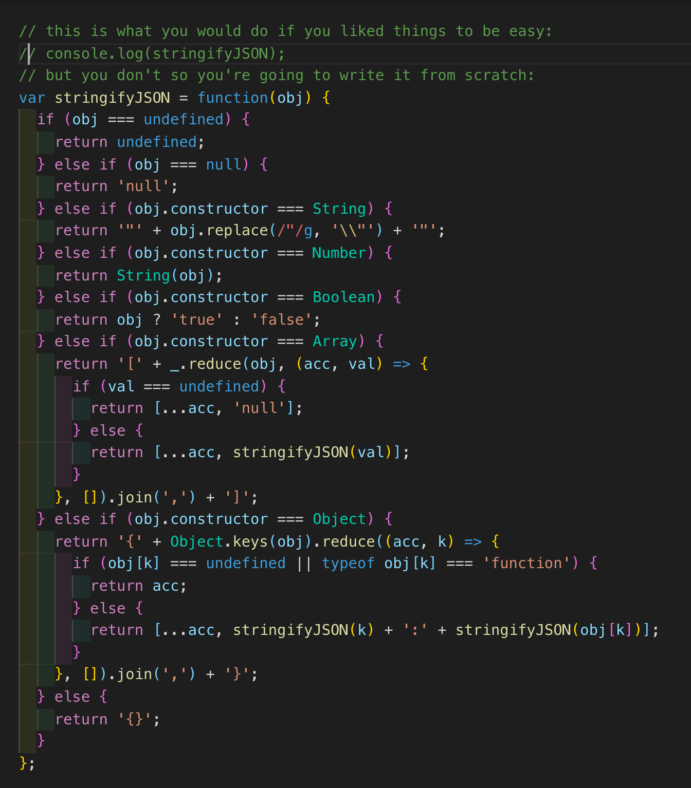 Its 11pm and do you know what your JSON.stringify arguments are up to? | by Alex Siler | Medium