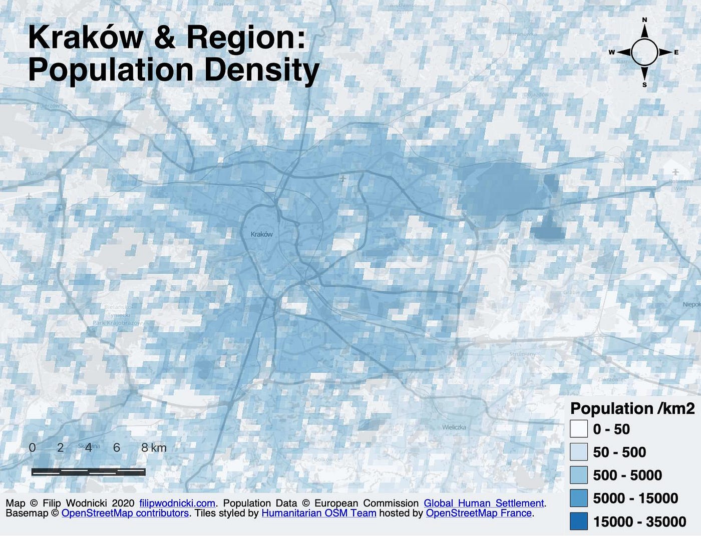 Mapping the City and its Population | by Filip Wodnicki | Medium