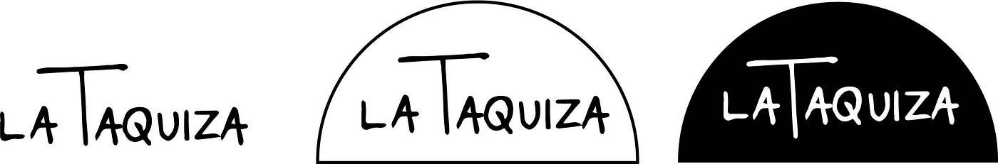 La Taquiza Logo. La Taquiza is a small, well-loved… | by MinJee Kim ...