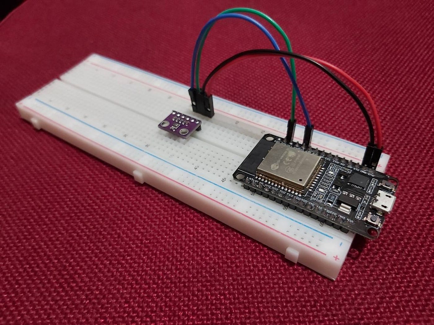 Rt At Makerfabstech 6 Axis Imu Sensor With Esp32 Esp3