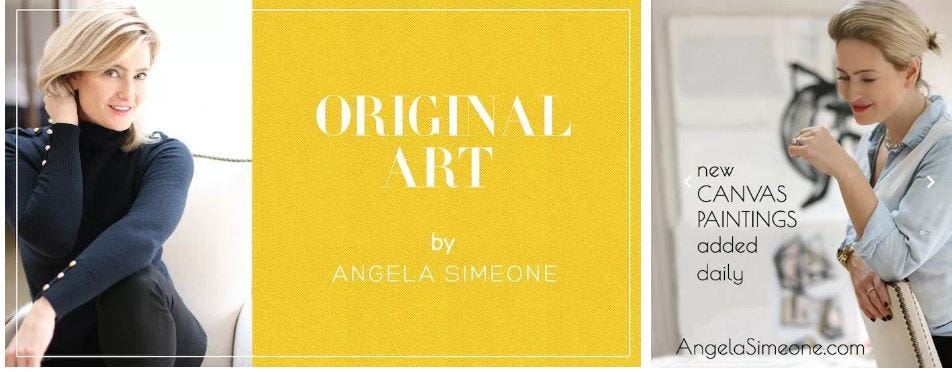 Angela Simeone — Abstract painter & Mixed Media Artist | by ARTIST | Medium