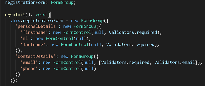 Angular Material Stepper Example with single Reactive Form across multiple child components!