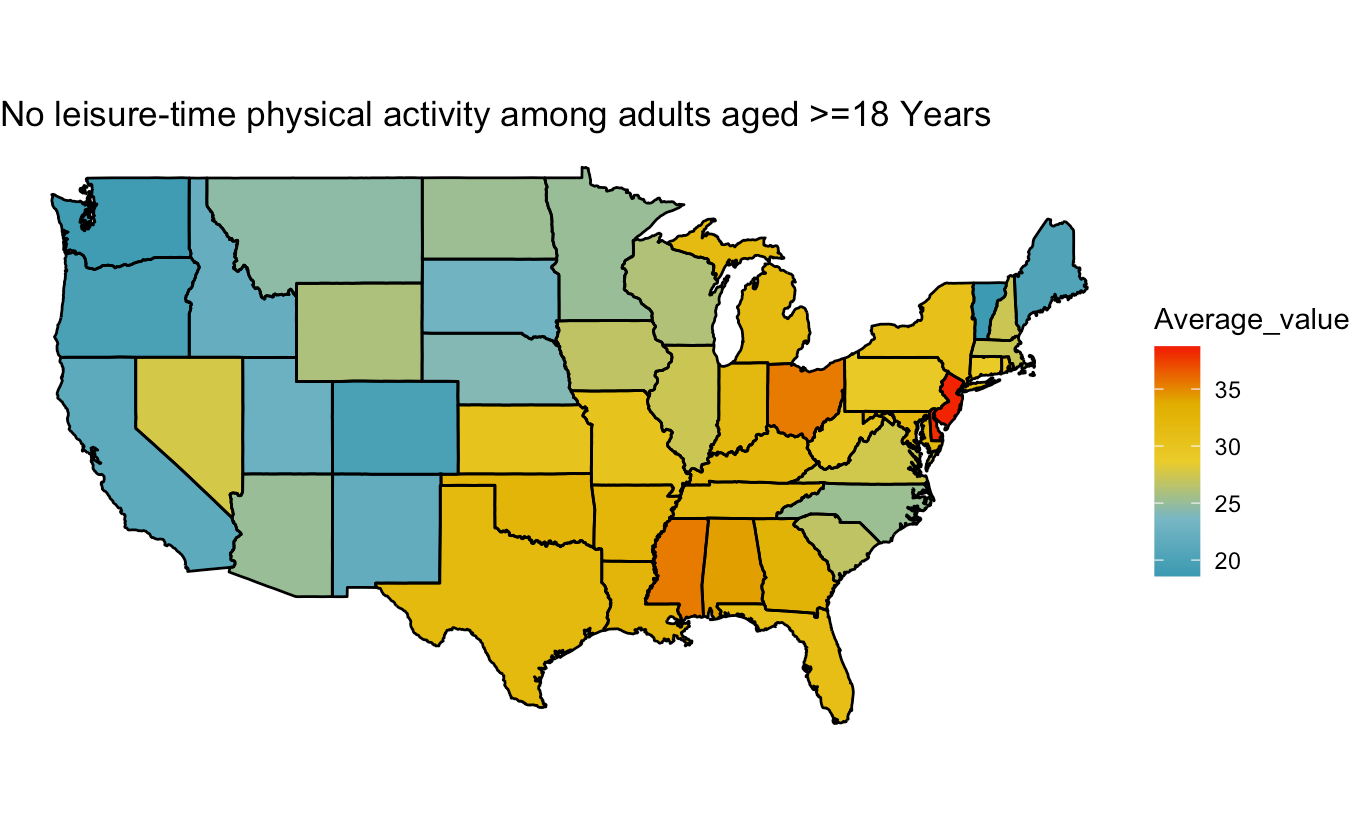 Exploring 500 Cities dataset from the CDC to learn about health ...