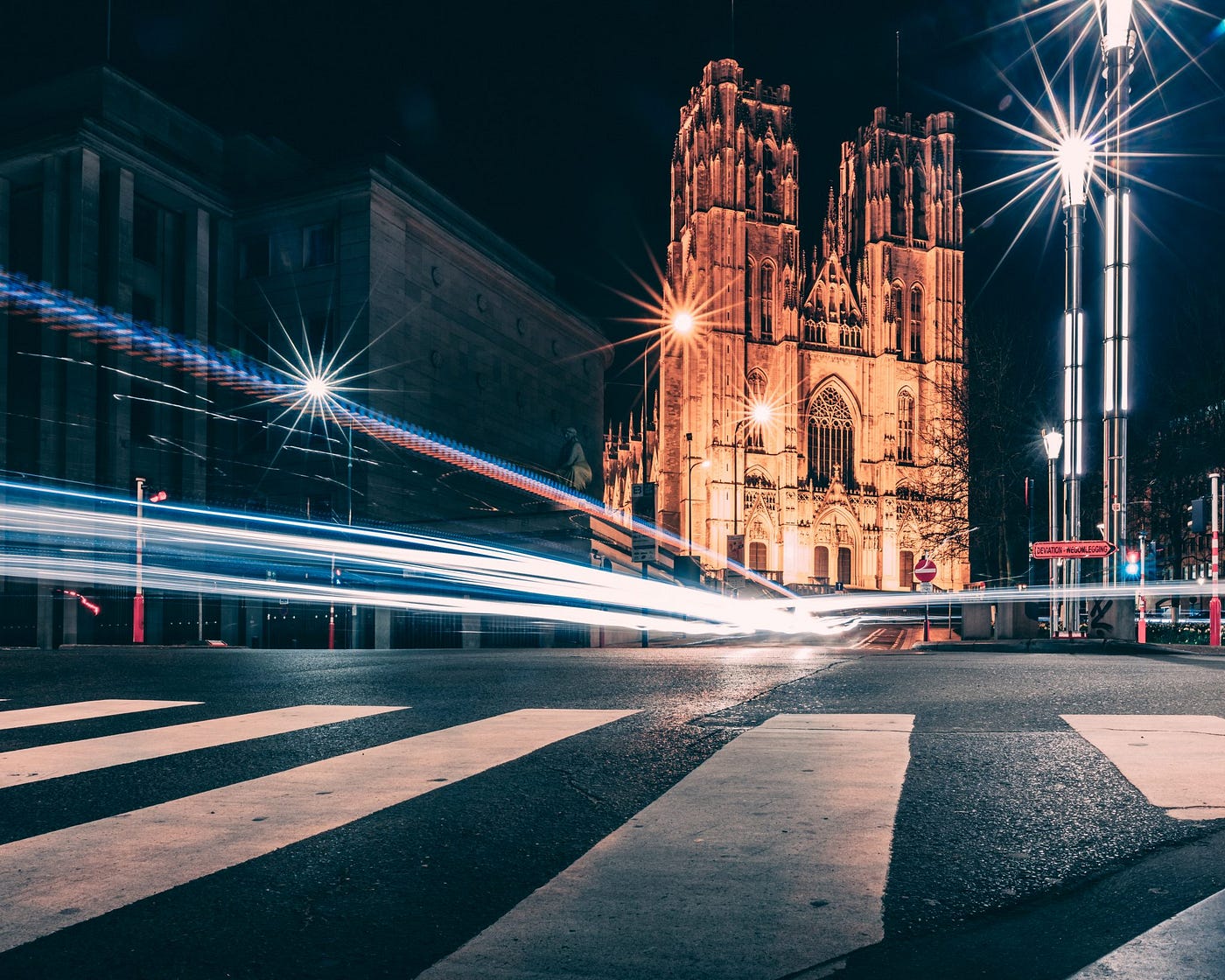 Photographing Brussels at Night. It is early morning when our flight ...