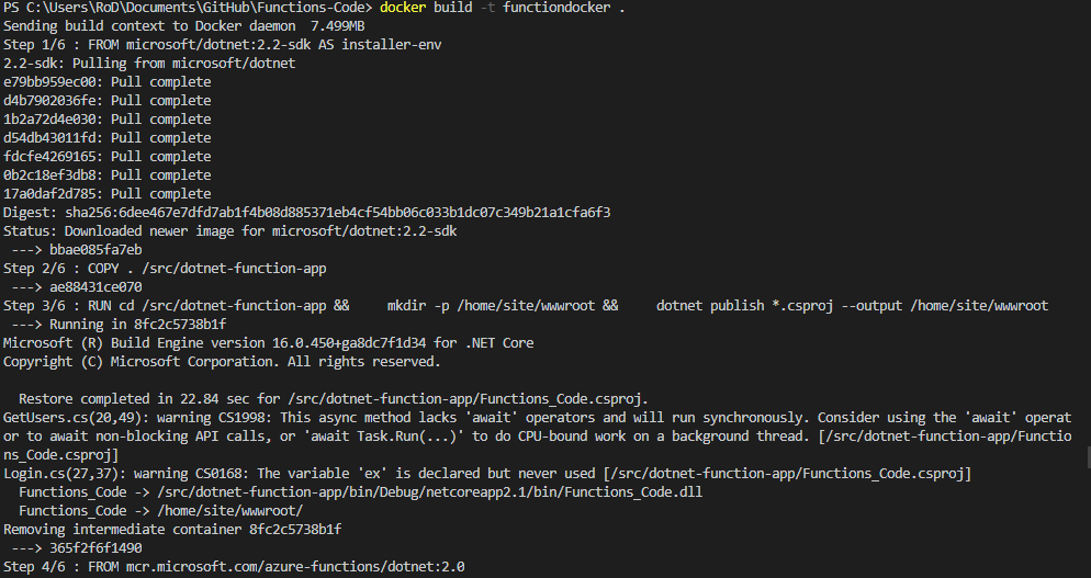 How to implement azure functions with docker, an easy guide. | by ...