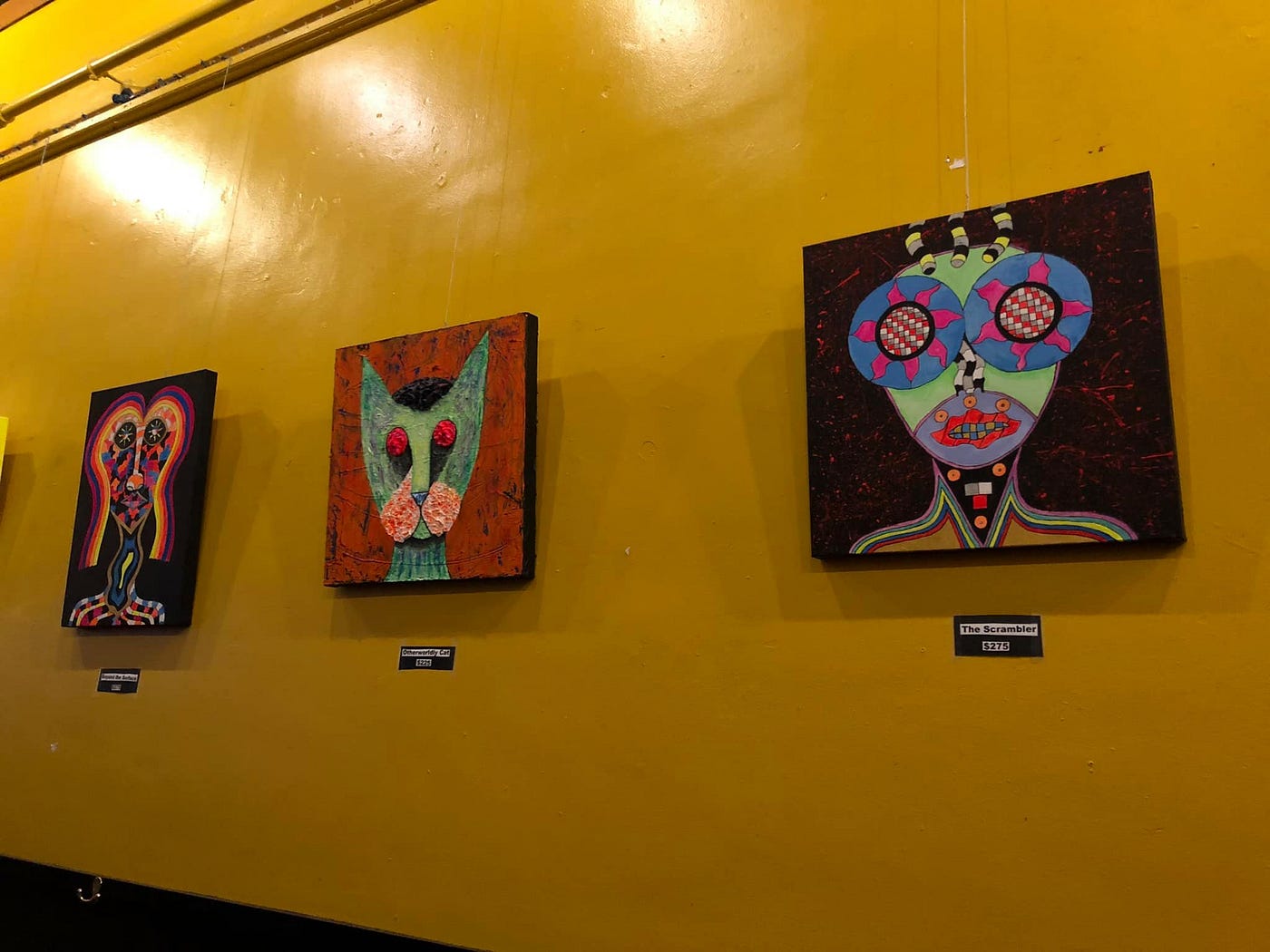 Dreaming In Fluorescent/Wicked Cliche Art Show | by Jymi Cliche ...