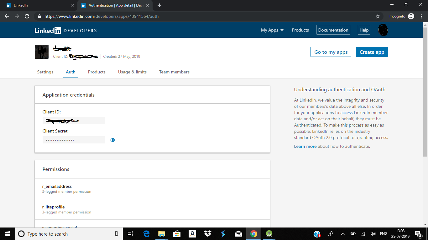 Linkedin Integration With V2 In Android Using Rest Api By Aryan Dhankar Walkinthecode Medium 2807