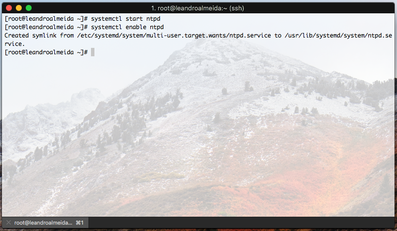 Ntp — Sync Your Centos 7 Clock By Leandro Almeida Medium