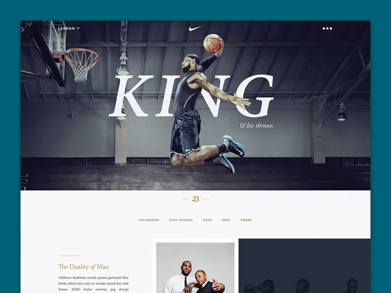 Bold Headers in Web Design. Curated by Freebie Supply. | by Freebie ...