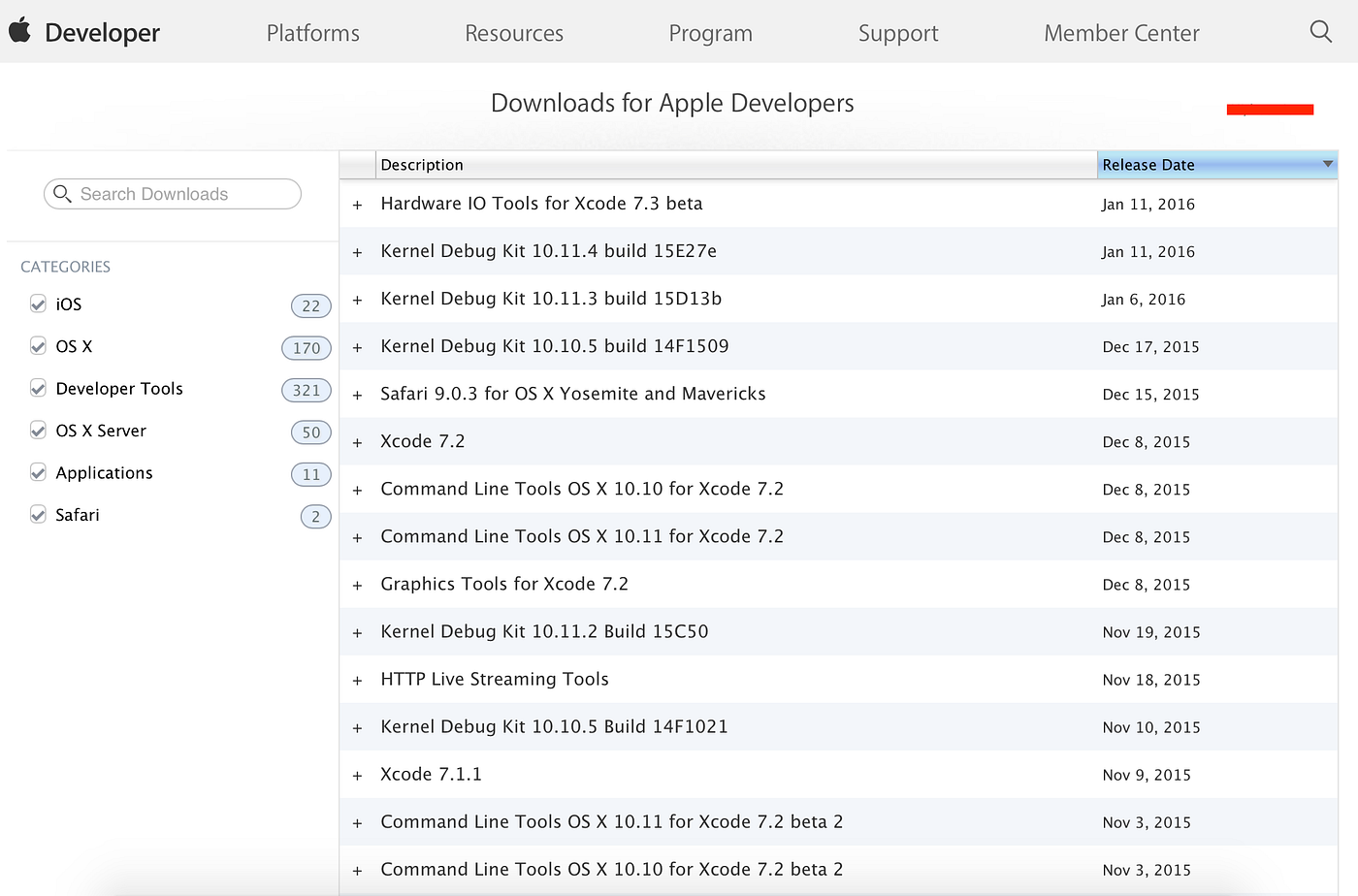 Downloads for Apple Developers. 又一个藏得比较深的页面：https://developer.apple.com ...
