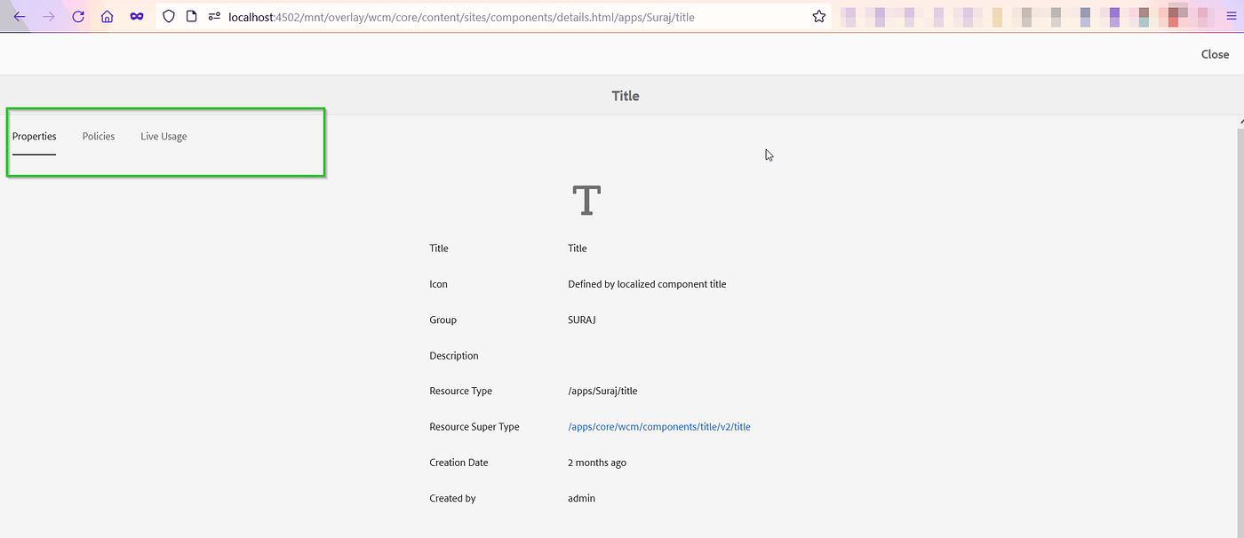 Adding Documentation for AEM Components | by Suraj Kamdi | Aug, 2021 ...