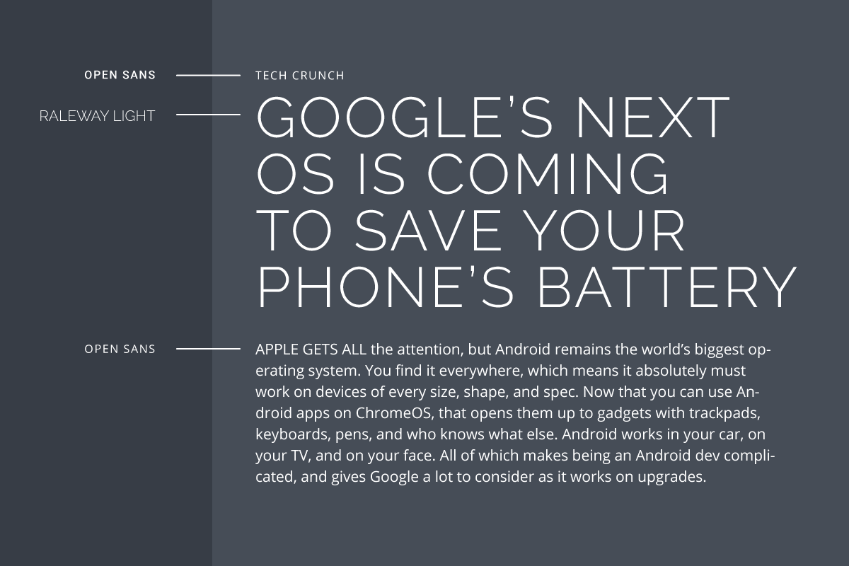 5 Great Google Fonts Combinations | by Sittipong HAUS | Medium