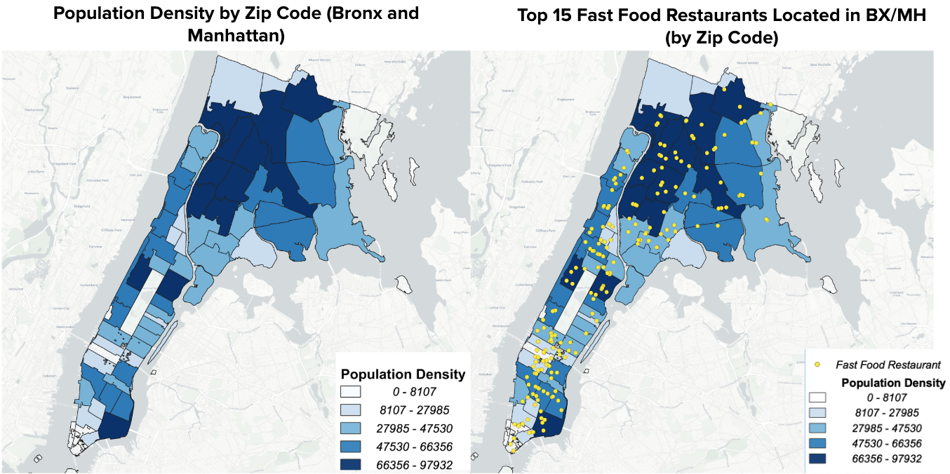 Mapping Food Deserts (and Swamps) in Manhattan and the Bronx | by ...