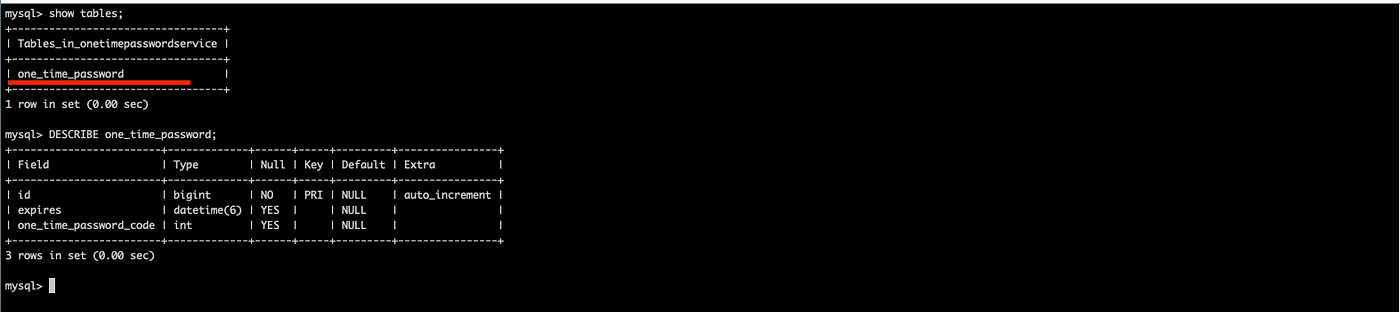 How to make a One-Time-Password service with Spring Boot and MySQL ...