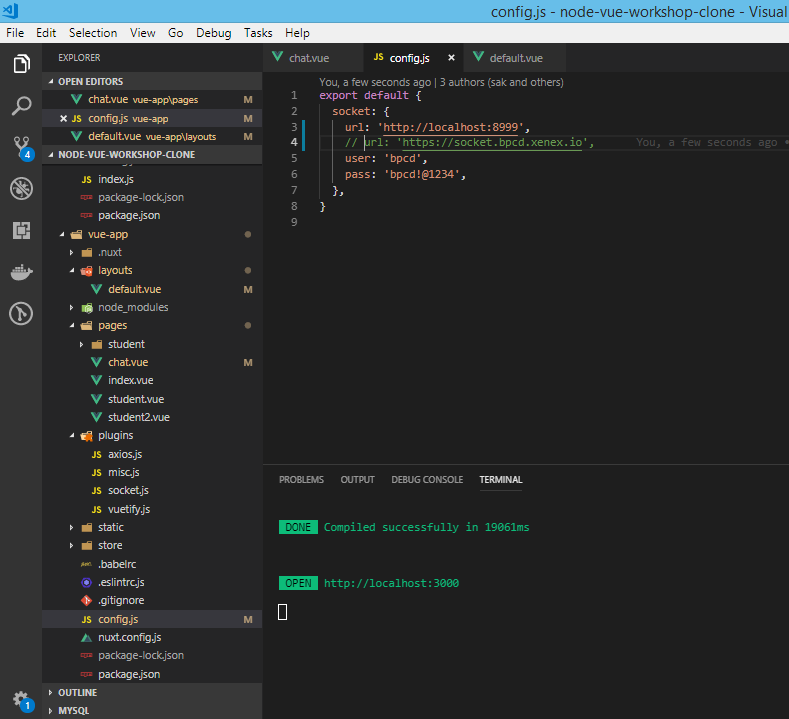 Note : บันทึก Workshop สร้าง Website ด้วย Node.js + Vue.js #Part 7 | by Artdvp | Medium
