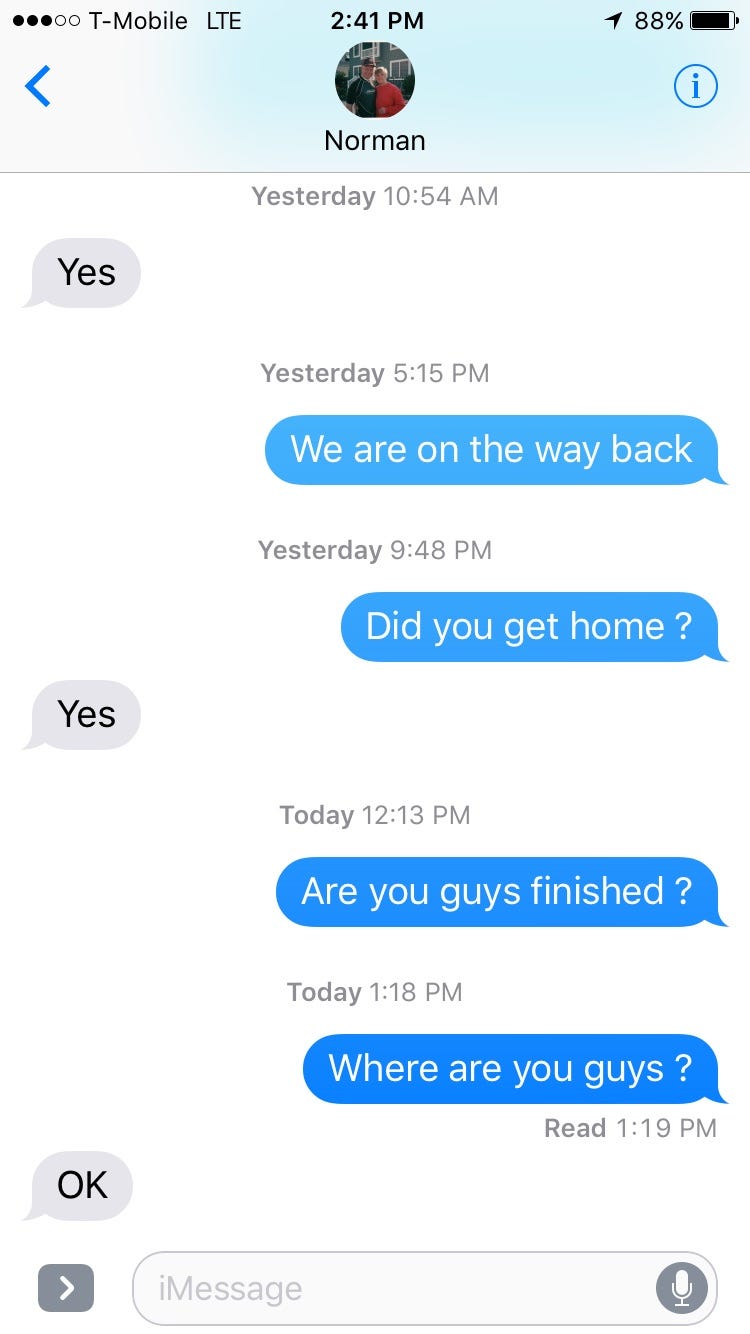 Texting with Teenagers. When my son entered 5th grade he told… | by Ted ...