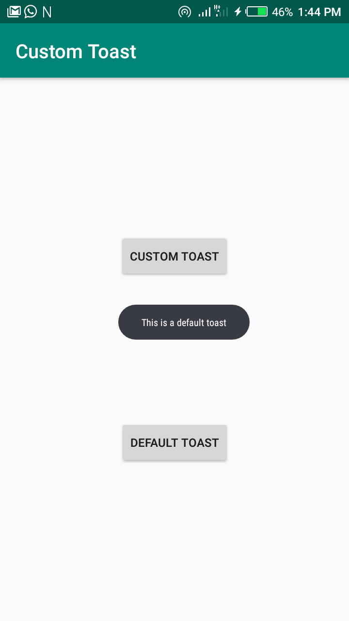 CUSTOM TOAST VIEWS IN ANDROID. Have you come across custom Toasts that… | by Segun Francis | Medium