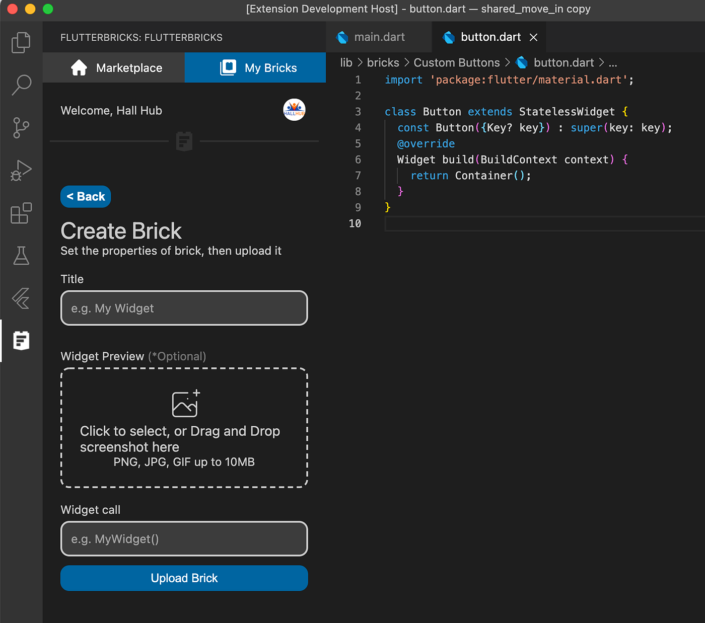Introducing Widget Manager by FlutterBricks: Easiest way to build your own widget library | by ...