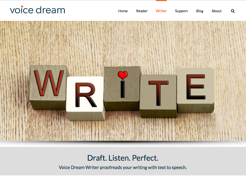 In Praise of Voice Dream Writer. I first discovered Voice Dream Writer ...
