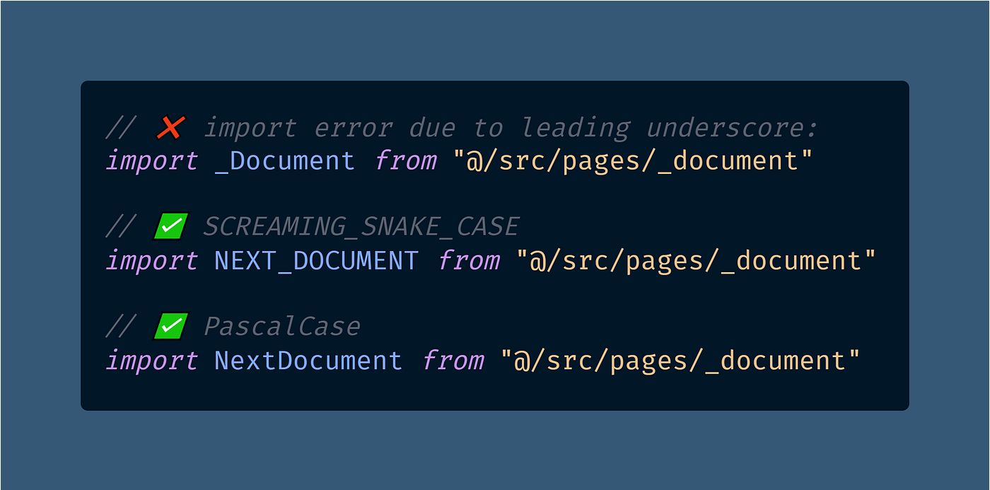 SCREAMING_SNAKE_CASE in React Web Development 🐍 | by Dr. Derek Austin 🥳 | Derek Develops | Medium