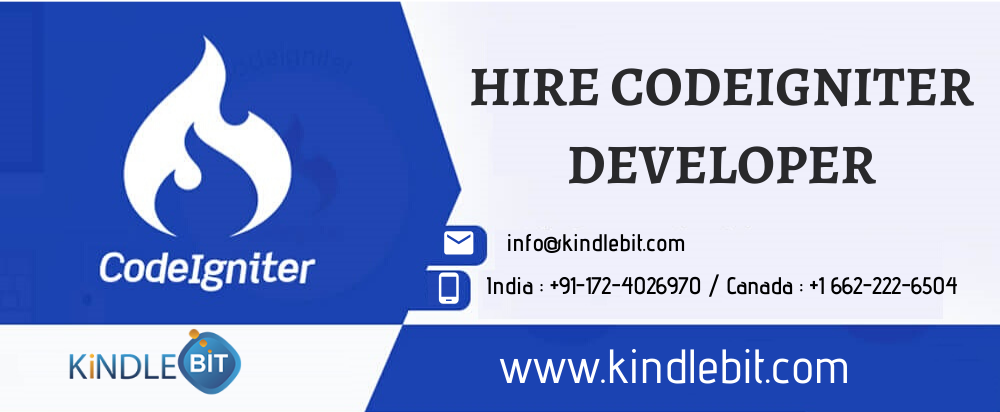 Hire Codeigniter Developer to Resolve your Web Development Needs | by Kindlebit Solutions Pvt ...