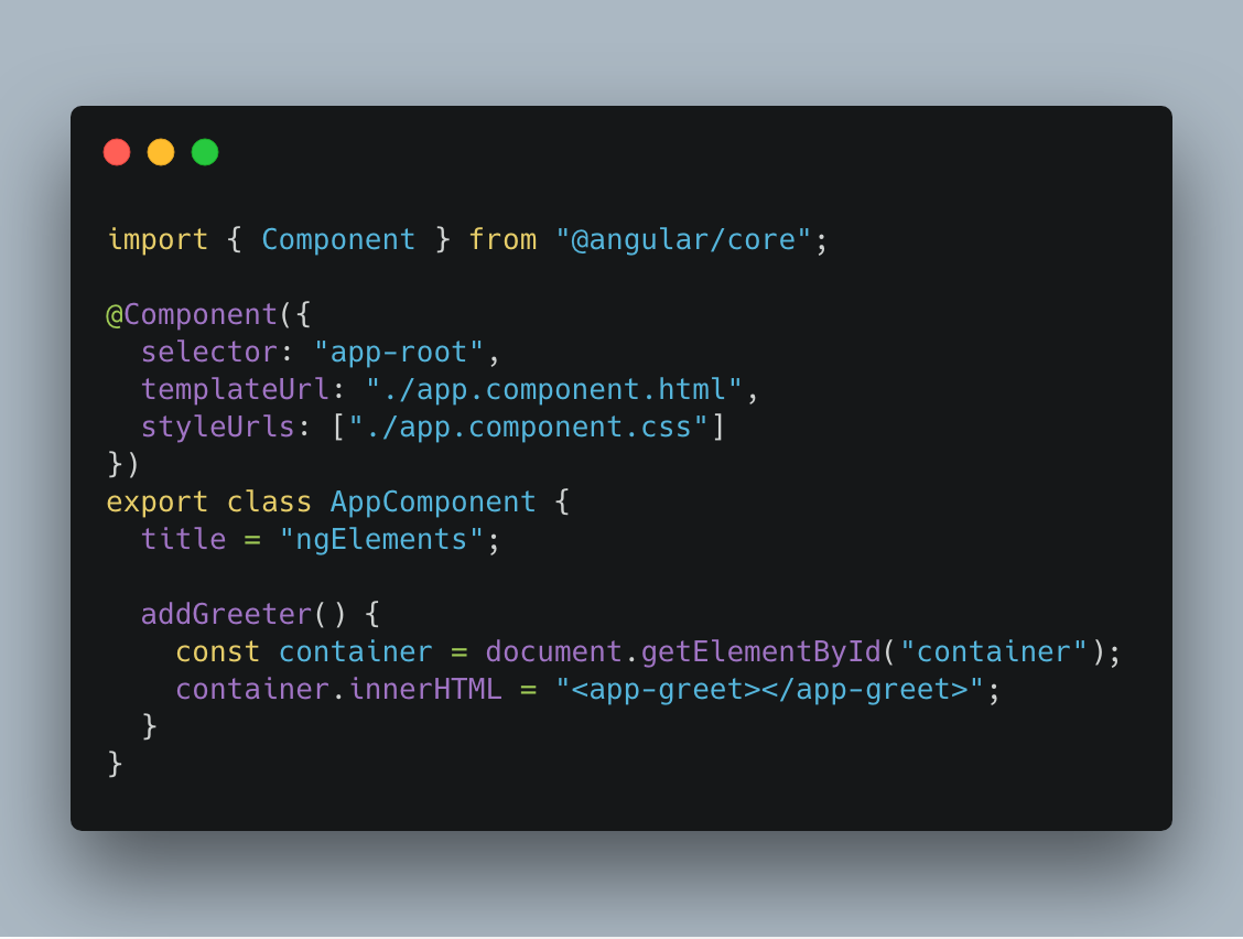 Angular Component as a web component (PART I) | by Suwigya Rathore | Medium