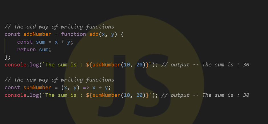 Javascript Arrow Functions - Mohammad Tasib - Medium