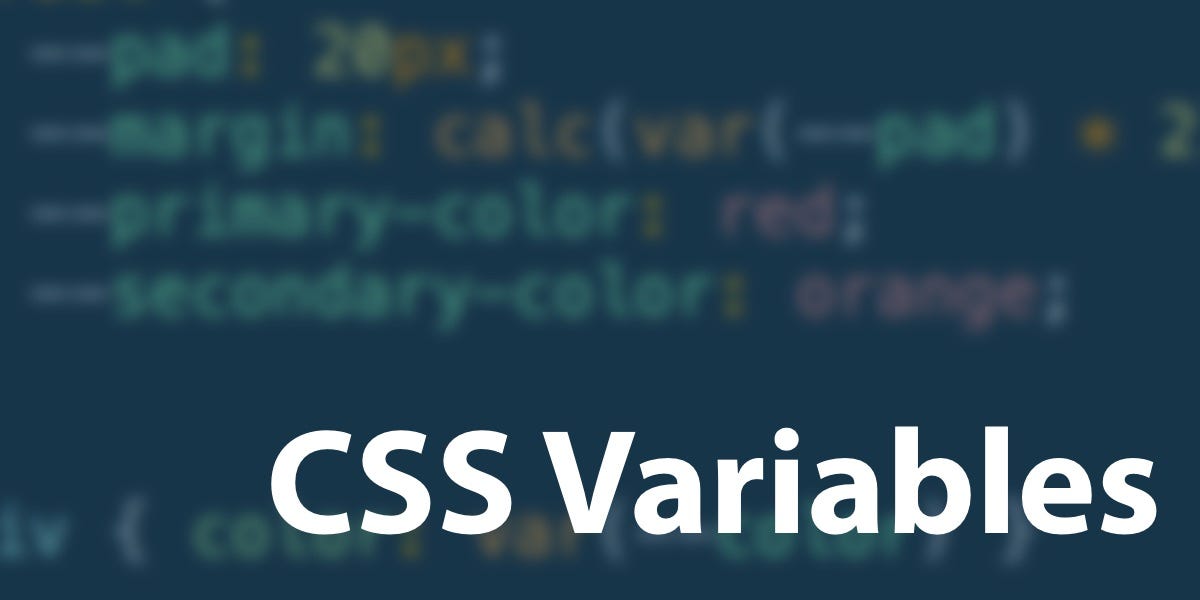 Understanding Css Variables Before Talking About Css Variables Let