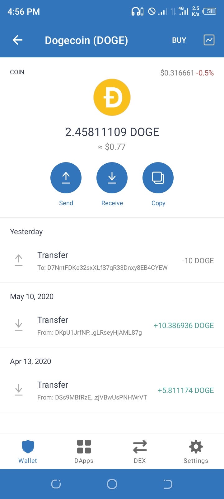 HOW TO MINE DOGECOIN IN 15MIN! You can simply download trust wallet ...