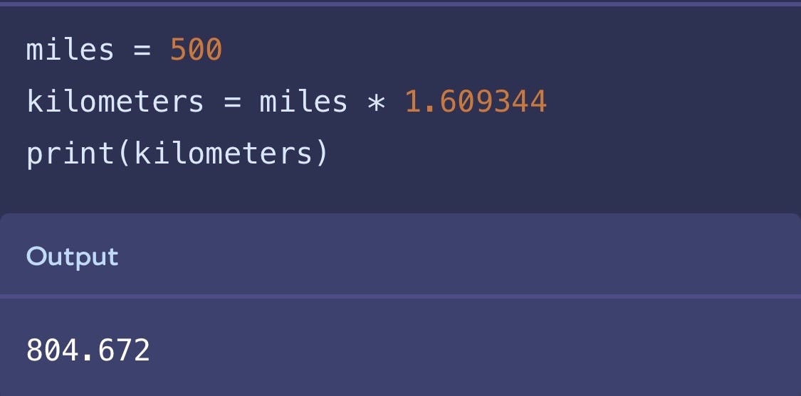 Python Project on Kilometres Converter - keducate - Medium