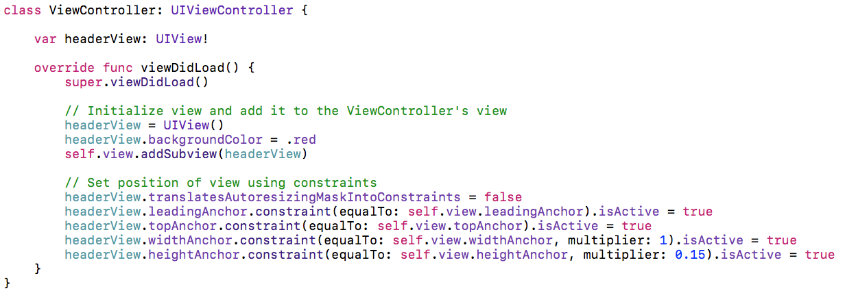 A Uiviewcontroller And Uiviews Without Storyboard Swift 3 By Doug Galante Medium