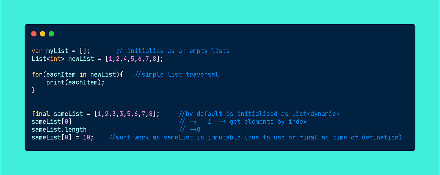 Getting Started With Dart: The Basics | by Jivansh Sharma | Analytics ...