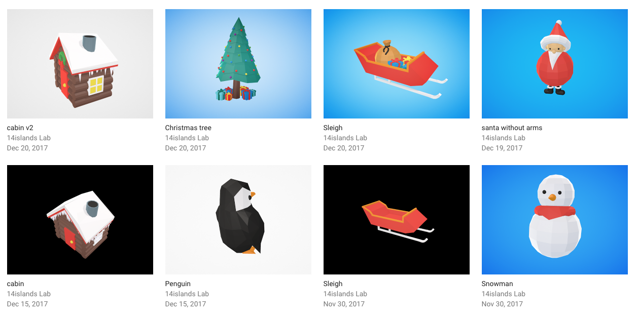 How we crafted a playful digital Christmas card in 3D on the web. | by ...