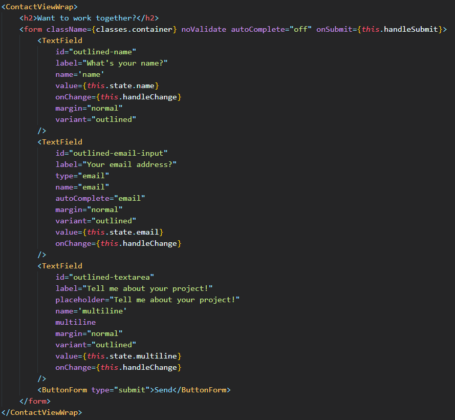 Creating a Contact Form for your React Portfolio — Without a backend ...