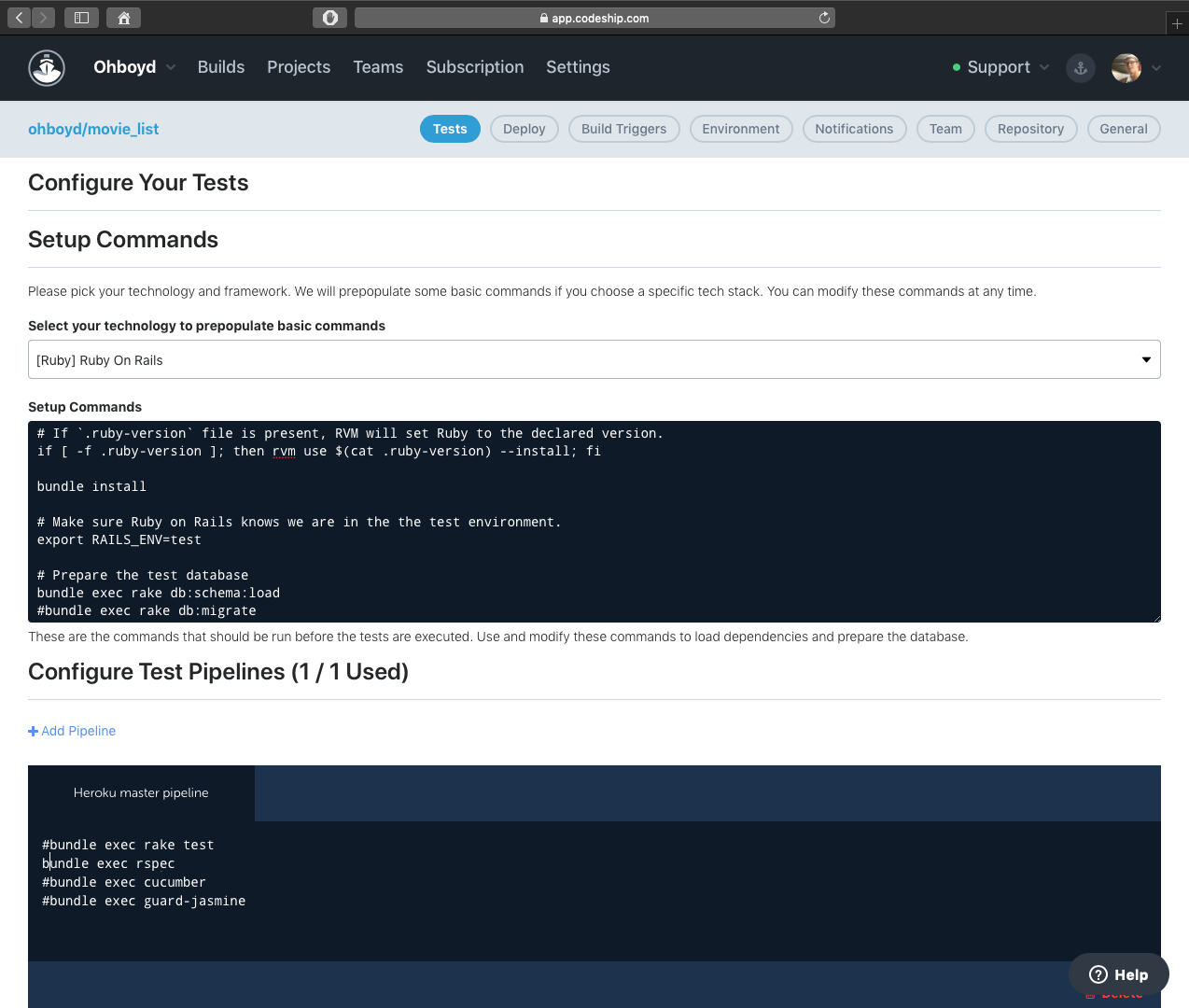 From a New App to deployment, using Postgres, RSpec, GitHub, Heroku, and CodeShip. | by Mike ...