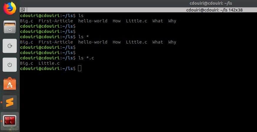 Why How and What happens when you type “ ls *.c “ | by cedouiri | Medium