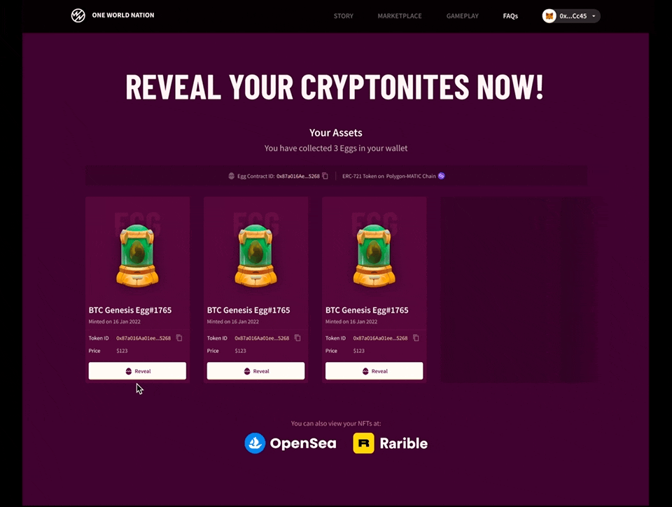 Cryptonite Reveal Event. After 19 days of incubation, OWN… | by Anubhav ...