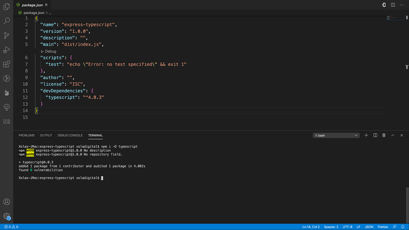 How to Build a REST API With Express JS and Typescript | by divine dela ...