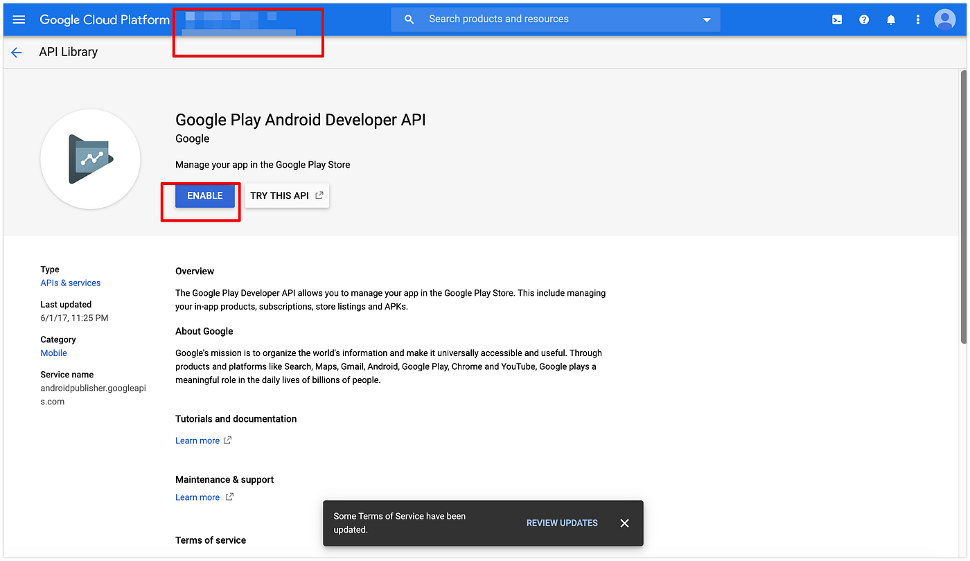 Create Google Play Service account | by Bharat Tiwari | Automating React Native App release to ...