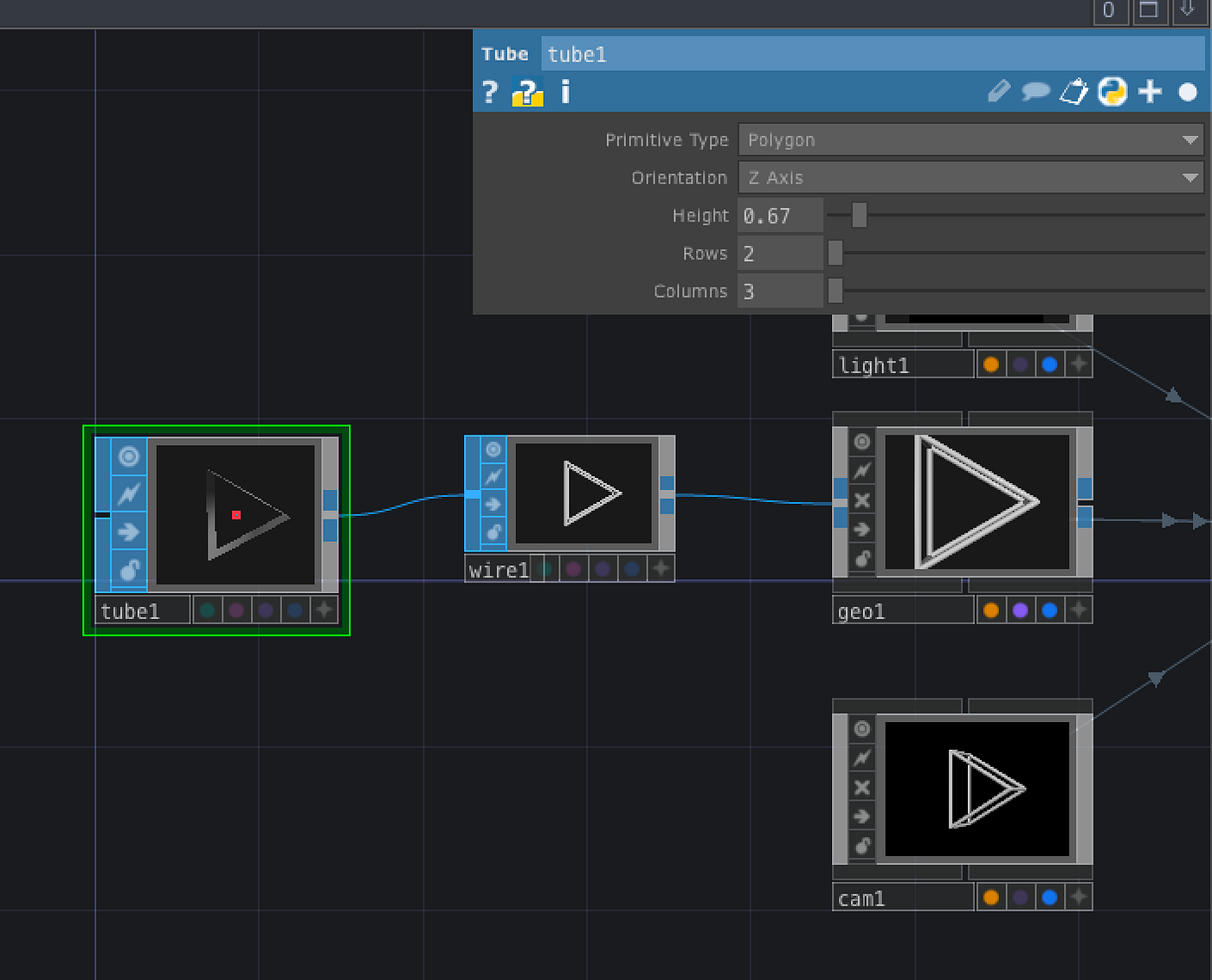How to make a Polygon Wireframe? — Tip in TouchDesigner#5 | by Partical Weng | Partical.grt ...
