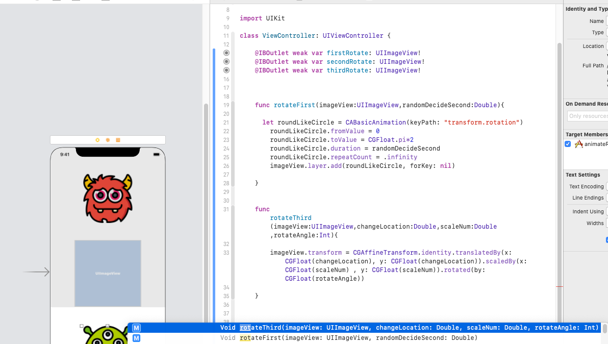 # 82 利用 CABasicAnimation 繪製動畫, CGAffineTransform 縮放，位移，旋轉 | by Andy Lin | 彼得潘的 Swift iOS App 開發 ...