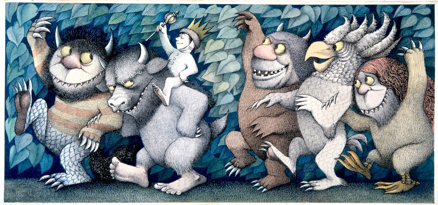Where the Wild Things Are. Sendak, Maurice. Where the Wild Things… | by ...