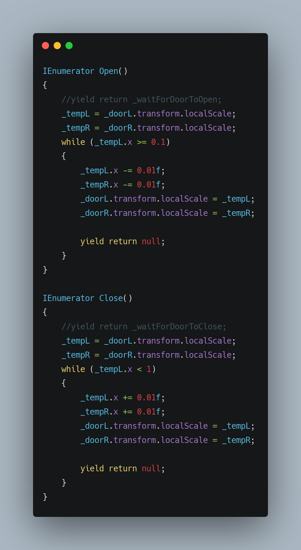 Unity Development — Coroutines. Open Sesame | by Siddhant Thakur ...