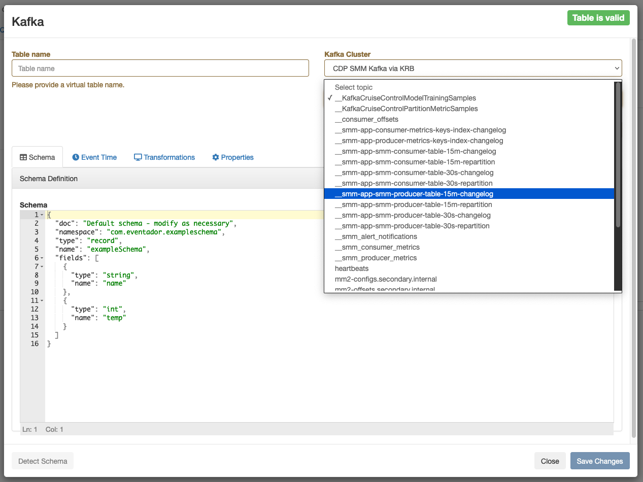 Connecting to Kafka from SQL Stream Builder on CDP Public Cloud | by ...
