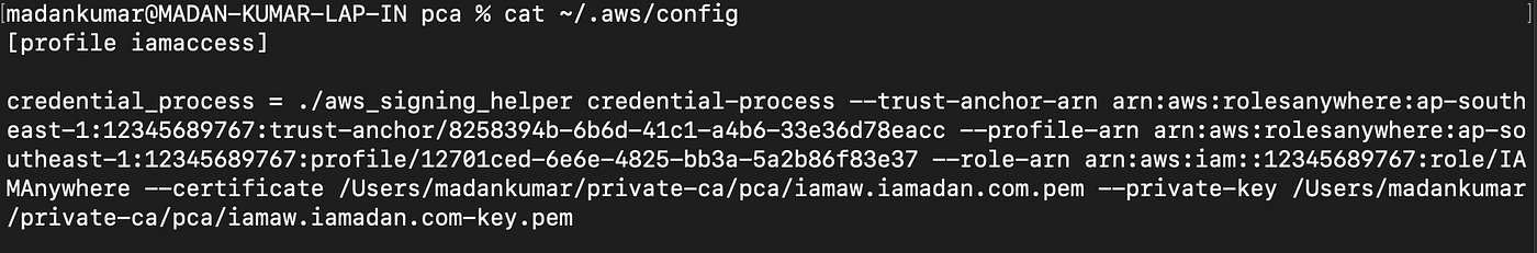 Access Aws Services Outside Aws World Using Iam Roles Anywhere By Madan Kumar Sep 2022 Medium