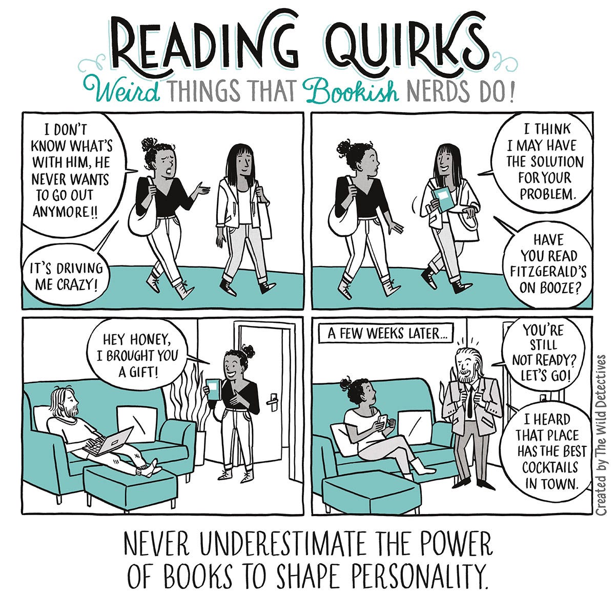 Reading Quirks #58. Pep Reads | by The Wild Detectives | Medium