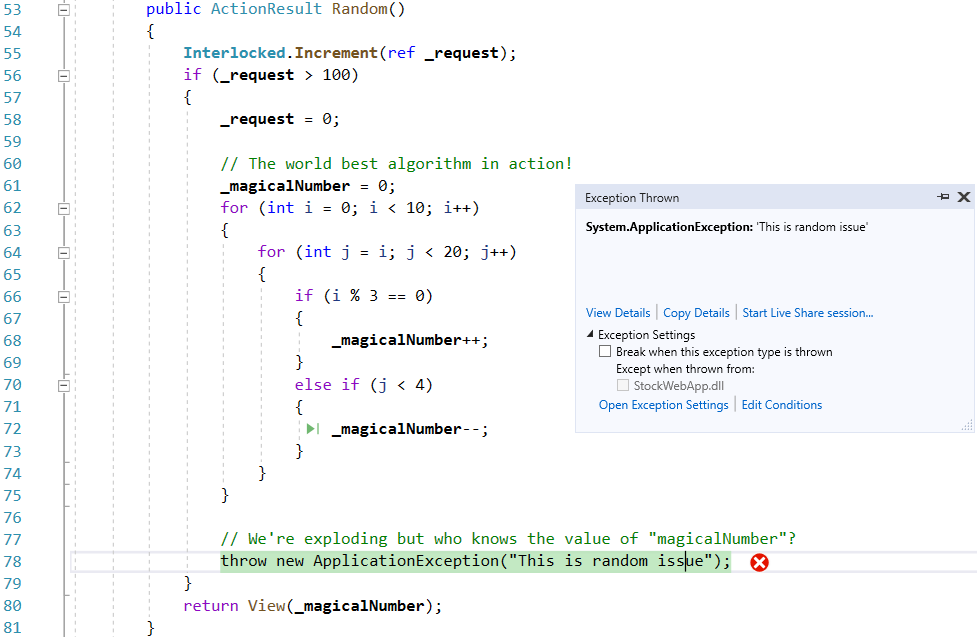 Debug exceptions with Application Insights Snapshot Debugger | by Janne ...