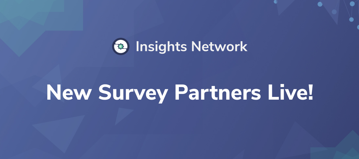 Now Live: New Survey Partner Integrations — Pollfish and Cint! New ...